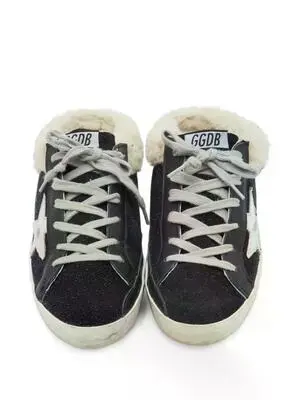 GOLDEN GOOSE Super-star Shearling Sneakers