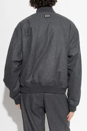 Dolce & Gabbana Wool Bomber Jacket