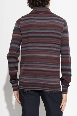 Dolce & Gabbana Wool Long-sleeve Polo