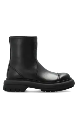 Givenchy Leather Ankle Boots - Black