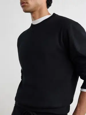 Canali Cotton And Cashmere-blend Jersey Sweatshirt