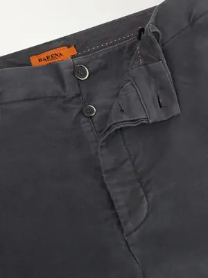Barena Venezia Straight-leg Cotton-satin Trousers