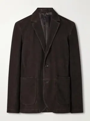 Mr P. Suede Suit Jacket