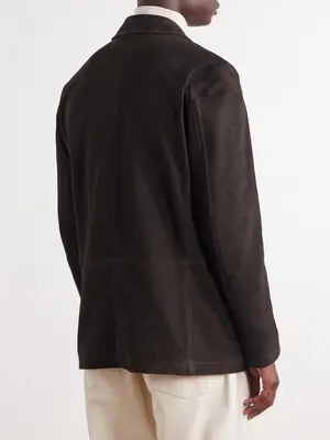 Mr P. Suede Suit Jacket
