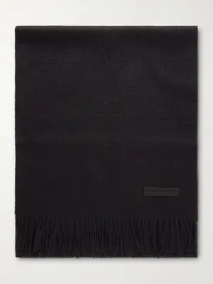 Zegna Fringed Cashmere Scarf