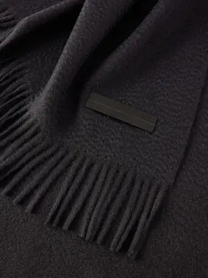 Zegna Fringed Cashmere Scarf