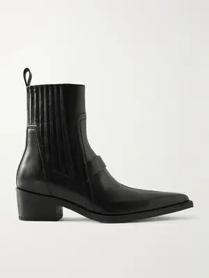 Rick Owens Leather Boots