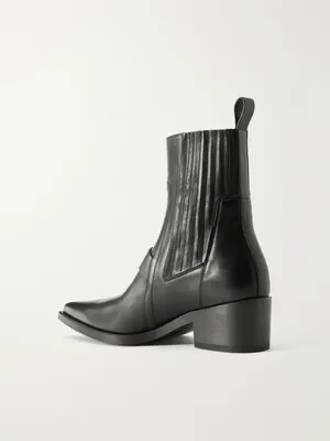 Rick Owens Leather Boots