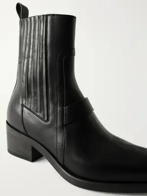 Rick Owens Leather Boots
