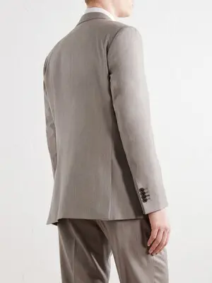 Paul Smith Wool And Cashmere-blend Suit Jacket - Neutrals