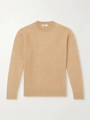 Altea Brushed Cashmere Sweater - Neutrals