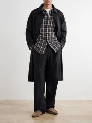 CORRIDOR Spacerock Checked Cotton-tweed Shirt