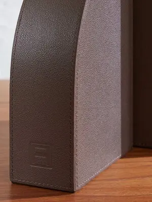 Assouline Cubist Leather Bookend