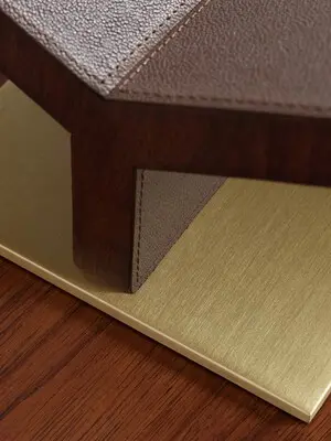 Assouline Collector Classic Leather And Wood Bookstand