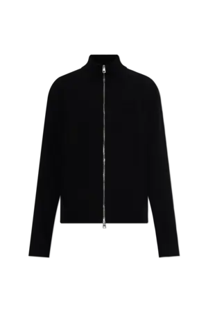 Givenchy Cardigan With Embroidered Logo - Black