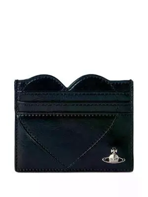 VIVIENNE WESTWOOD Heart Card Holder - Black