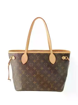 LOUIS VUITTON 2000-2026 Monogram Neverfull Pm Tote Bag - Brown
