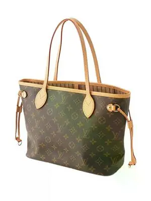 LOUIS VUITTON 2000-2026 Monogram Neverfull Pm Tote Bag - Brown