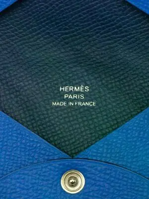 Hermès 2025 Epsom Calvi Card Holder