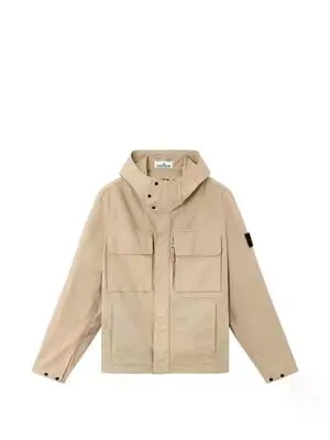 Stone Island Hooded Cotton Jacket