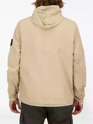 Stone Island Hooded Cotton Jacket
