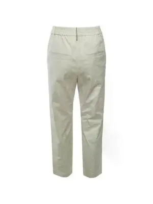 Brunello Cucinelli Pleated Gabardine Trousers - Neutrals