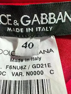Dolce & Gabbana Lace-accent Gown Maxi Dress