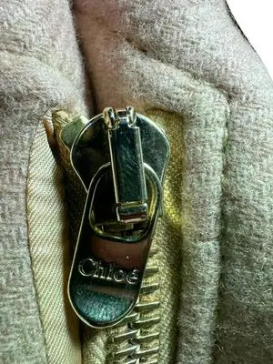 Chloé Zip-up Peacoat