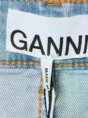 GANNI Flared Midi Skirt