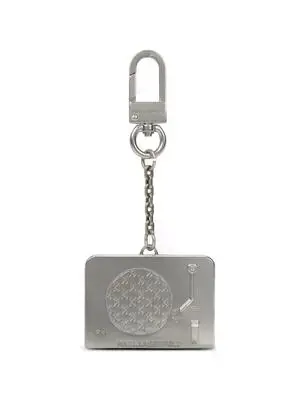 Karl Lagerfeld Record Turntable-motif Keyring - Silver
