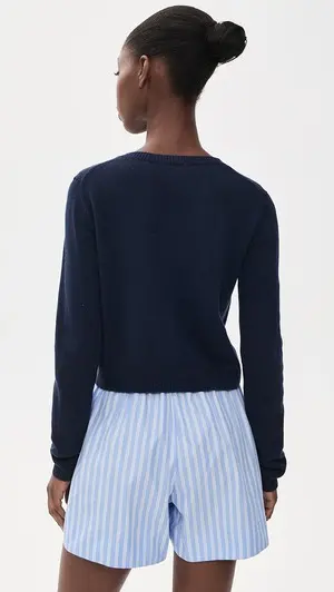 REFORMATION Clara Cashmere Crew Cardigan