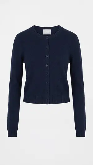 REFORMATION Clara Cashmere Crew Cardigan
