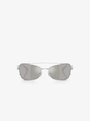 Michael Kors Andros Sunglasses In - One Size By Silver