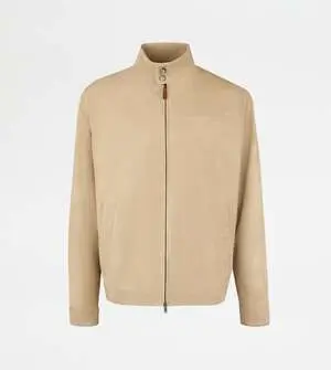 TOD'S Jacket In Pashmy Suede