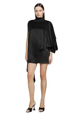 SSHEENA Appeal Satin Mini Dress