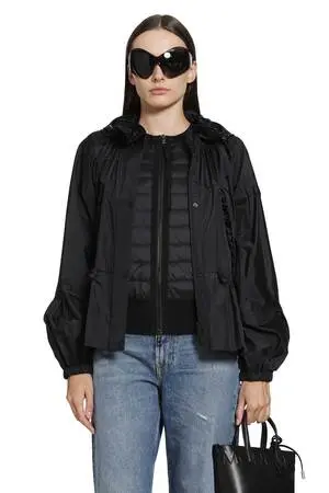Moncler Imaginaire Canvas Short Parka