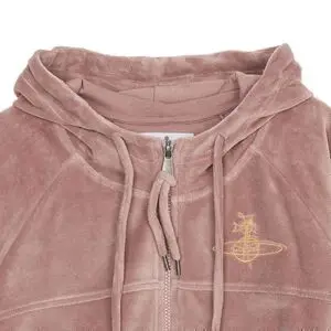 VIVIENNE WESTWOOD Zip Up Drawstring Hoodie
