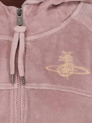 VIVIENNE WESTWOOD Zip Up Drawstring Hoodie