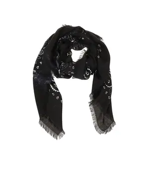 Destin Jilquana Bandana-print Scarf - Black