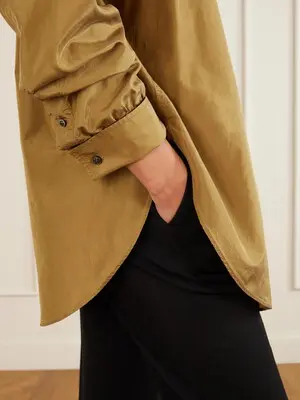 THE ROW Long-sleeved Shirt - Brown