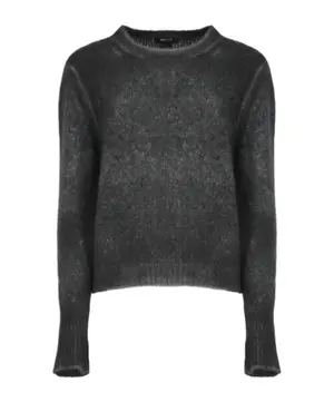 Avant Toi Brushed Long-sleeve Knitted Sweater