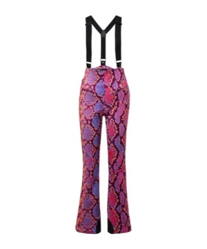 Goldbergh Elena Snake-effect Ski Salopettes