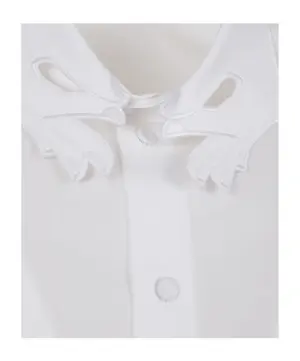 Vivetta Classic Shirt With Collar Embroidery