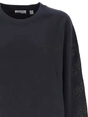 Off-White Long-sleeve Sweatshirt - Black