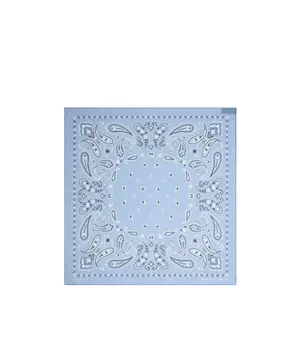 Alanui Paisley-pattern Bandana - Blue