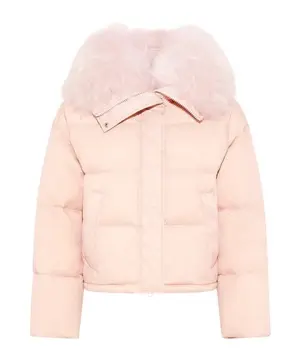 YVES SALOMON Long-sleeved Down Jacket