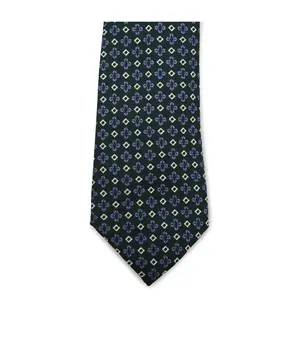 Canali Geometric Pattern Tie