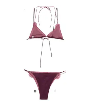 Oseree Decal Bikini Two-piece Set