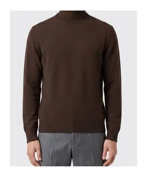 PAOLO PECORA Turtleneck Jumper - Black