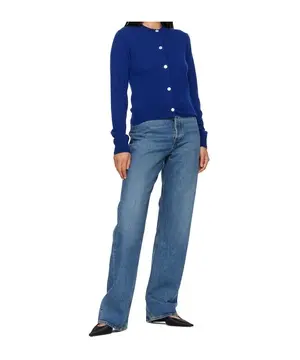 AGOLDE High Waisted Wide Leg Jeans